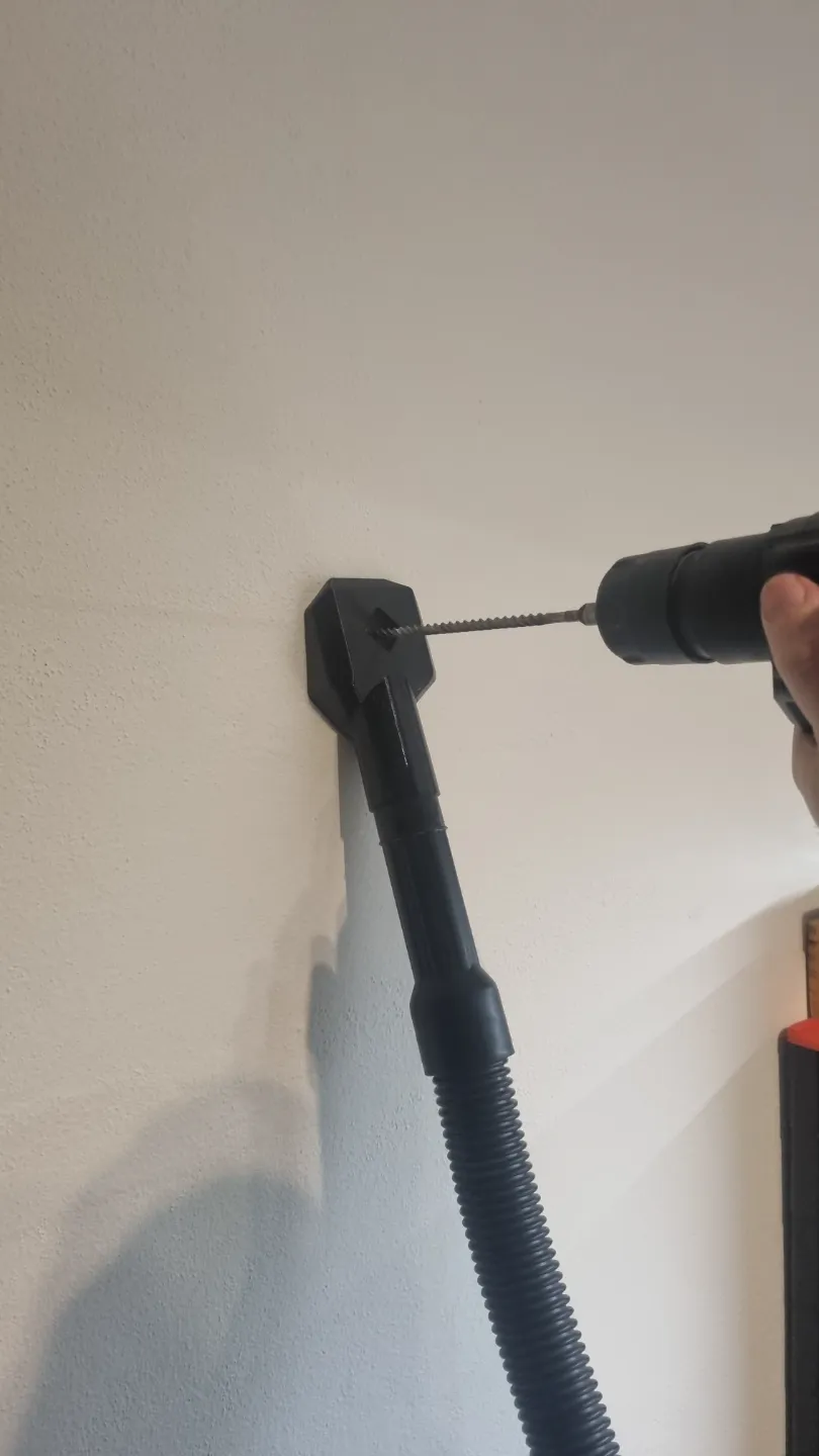 Vacuum Adapter Drillhole Self hold Dust collector by copilot25 - MakerWorld