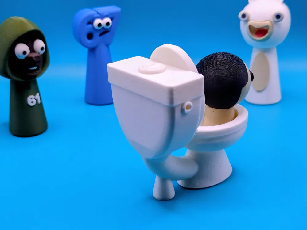 Skibidi Toilet Sprunki - Free 3D Print Model - MakerWorld
