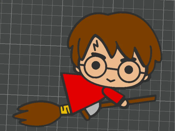 Harry Potter 2D Wall Art by Narvelan - MakerWorld