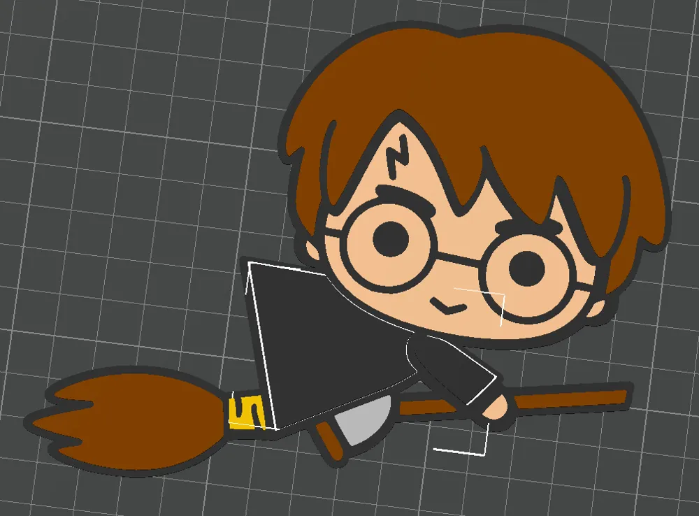 Harry Potter 2D Wall Art by Narvelan - MakerWorld