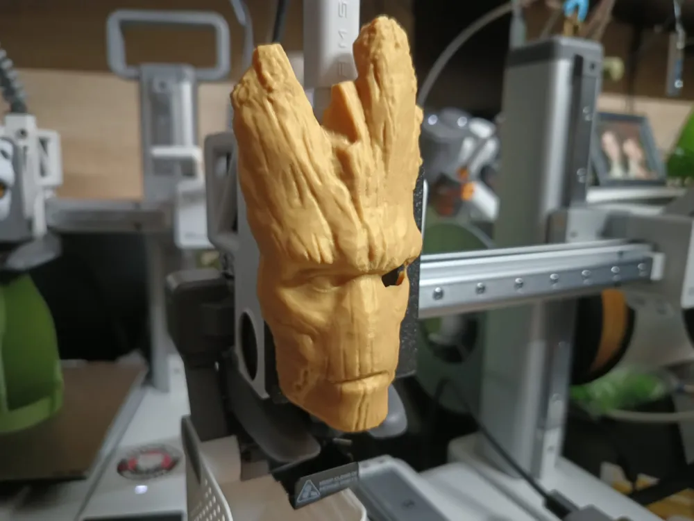 Groot Extruder Front Cover - A1 and A1 Mini by takeoffhandsMakerWorld ...