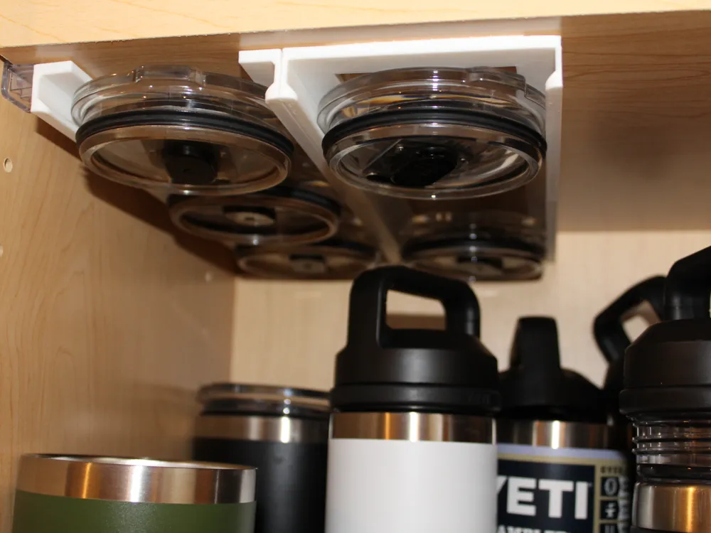 Yeti Lid - Under Shelf Organizer by j3Dh - MakerWorld