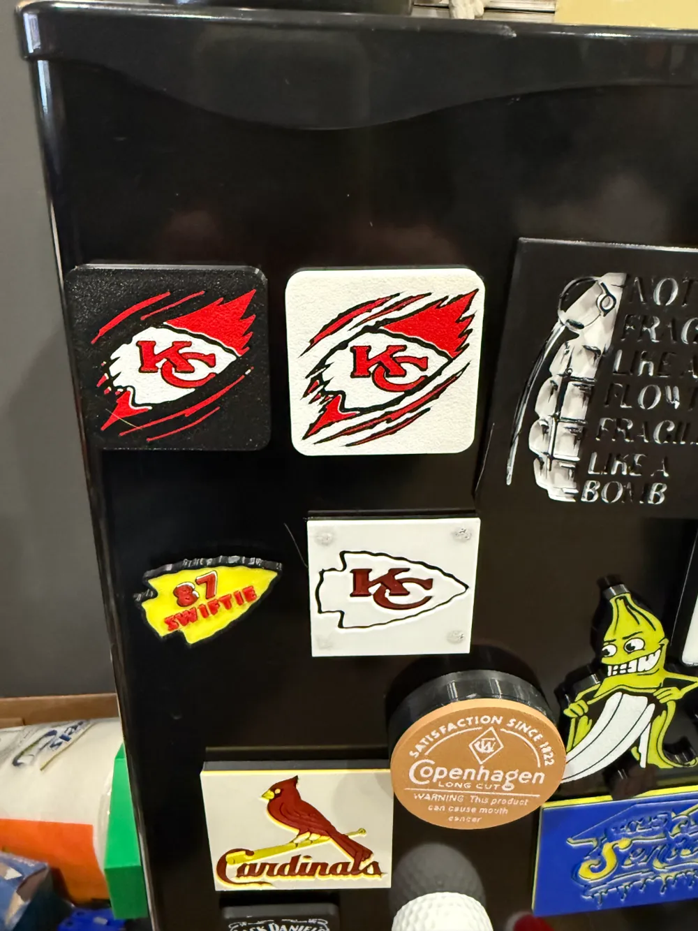 KANSAS CITY CHIEFS MAGNETS Remixed by Matthew.starke198302 - MakerWorld