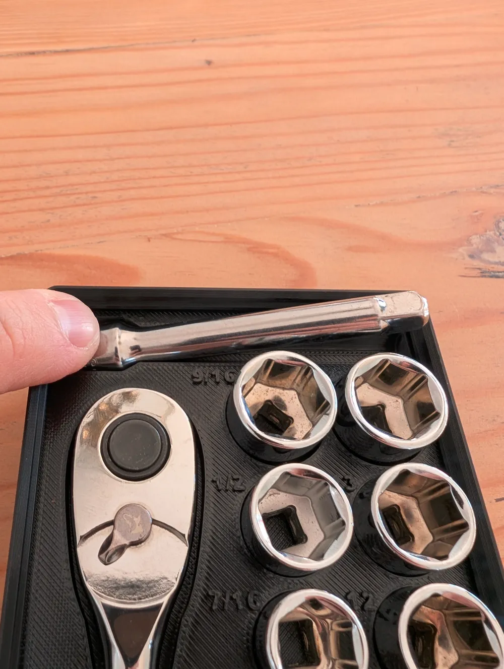 Husky 1/4in Socket & Ratchet Set - Gridfinity by MrSpecialPants ...