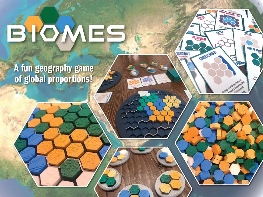 Biomes - A Geography Game by SH Designs MakerWorld: Download Free 3D Models