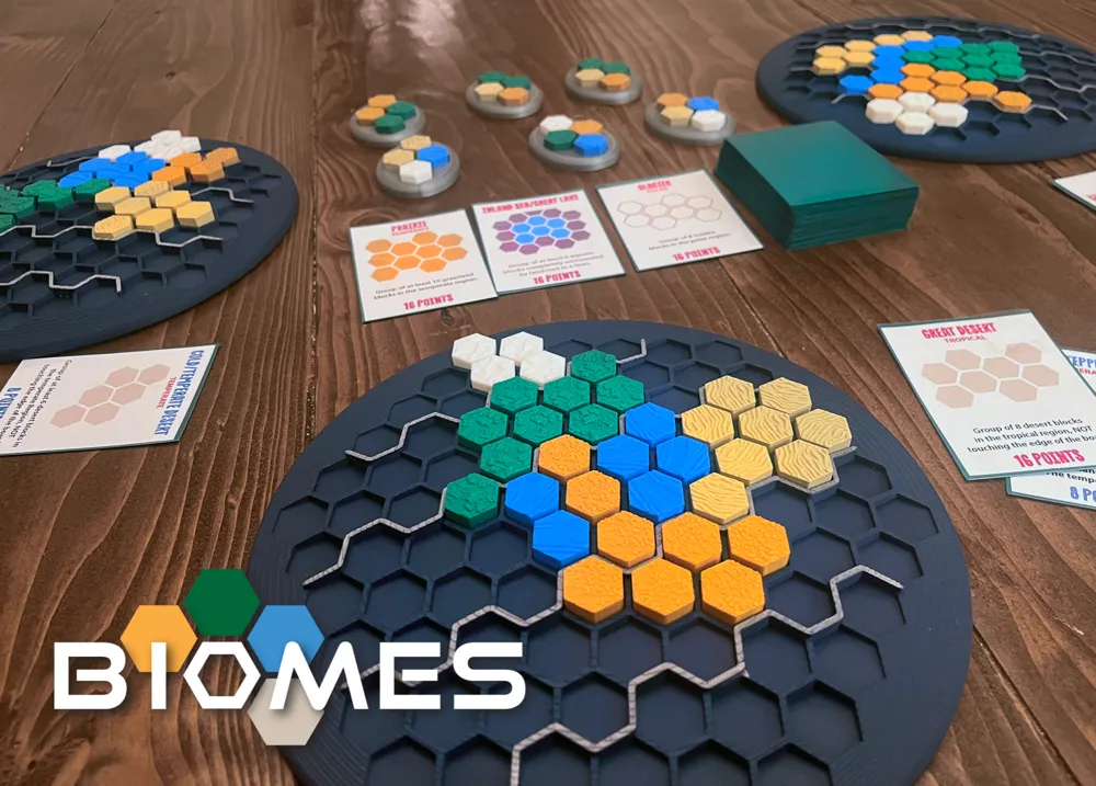 Biomes - A Geography Game by SH Designs MakerWorld: Download Free 3D Models