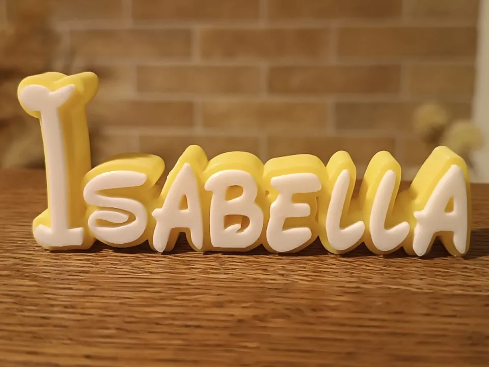 Isabella Disney Name Sign Decor Room child Birth by Fabbiotto ...