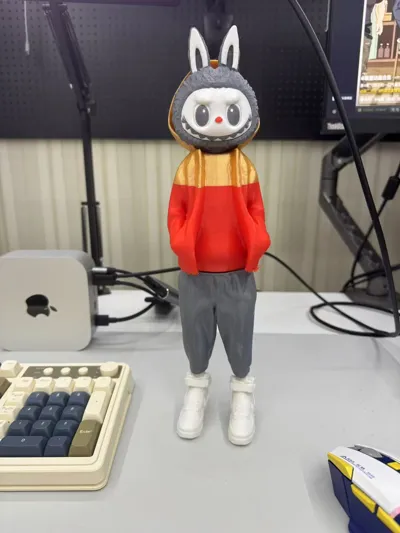 labubu by 玩火 MakerWorld: Download Free 3D Models