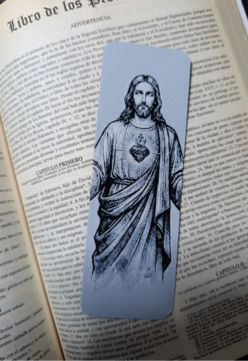 Sacred Heart of Jesus Bookmark - Free 3D Print Model - MakerWorld