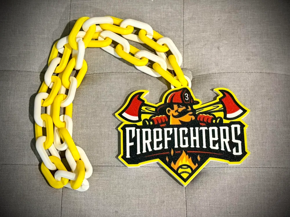 Savannah Banana Ball - Firefighters Chain by stlcardsfan88 MakerWorld ...