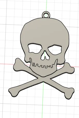Skull Keychain by ahouston MakerWorld: Download Free 3D Models