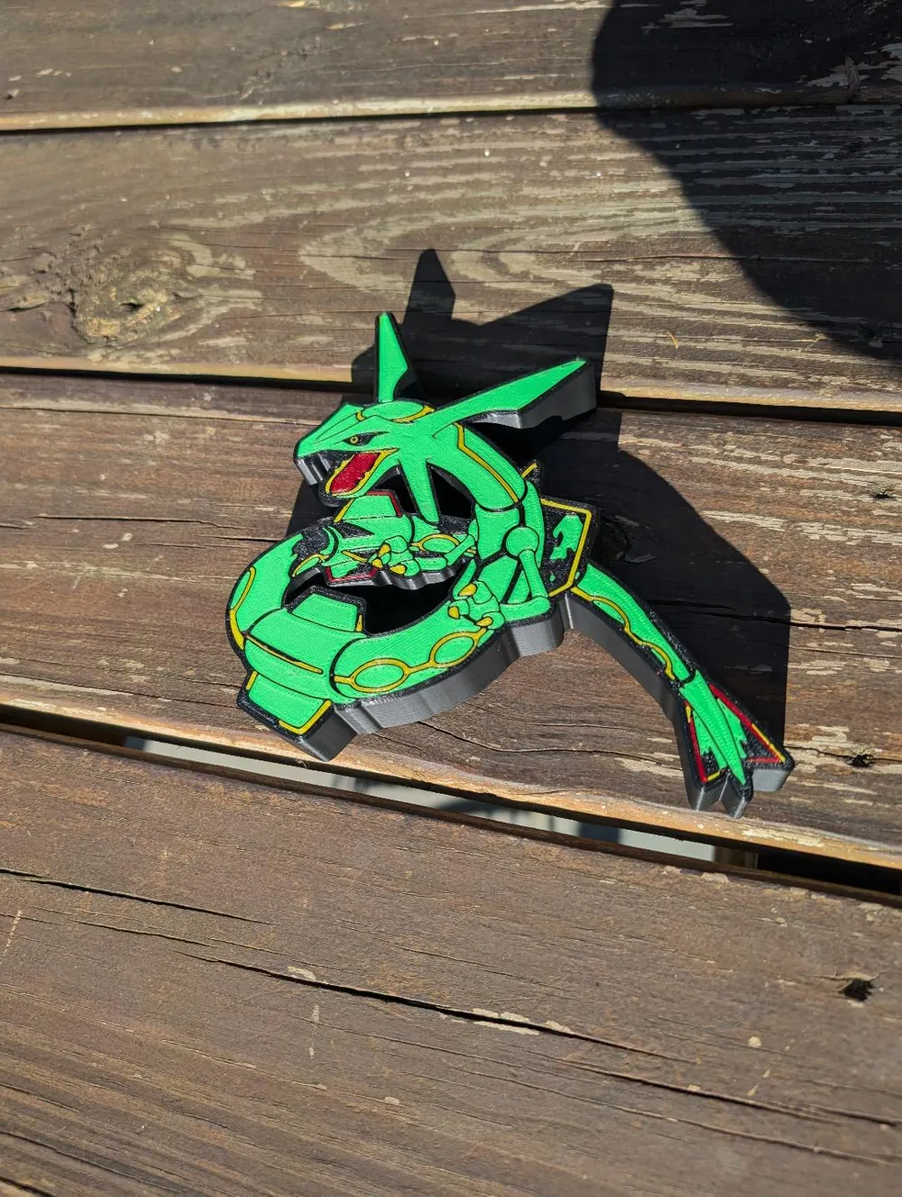 Rayquaza Desktop Wall Hanging Display by Rattletrap MakerWorld ...