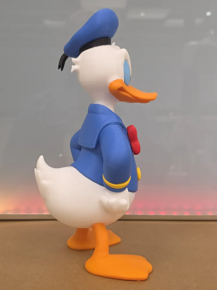 DONALD DUCK / NO AMS - Free 3D Print Model - MakerWorld