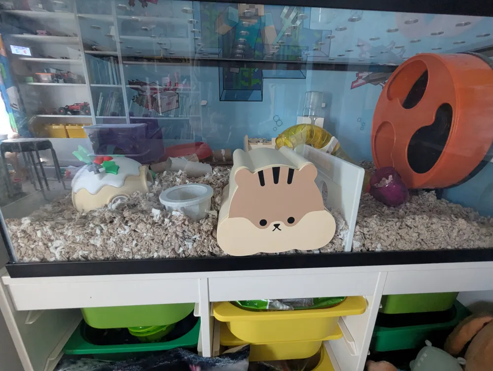 Magnetic Hamster House - Free 3D Print Model - MakerWorld