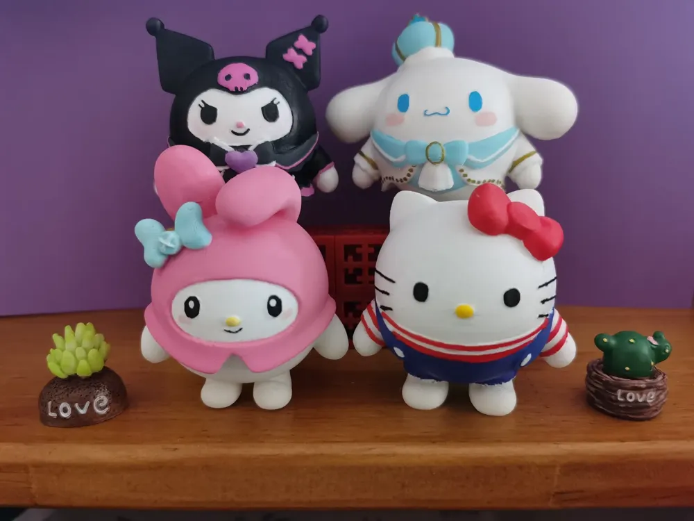 Fiesta de los Doodlez x Sanrio 01-Melody (Vídeo de descompresión y pintura actualizado) por MAN ...