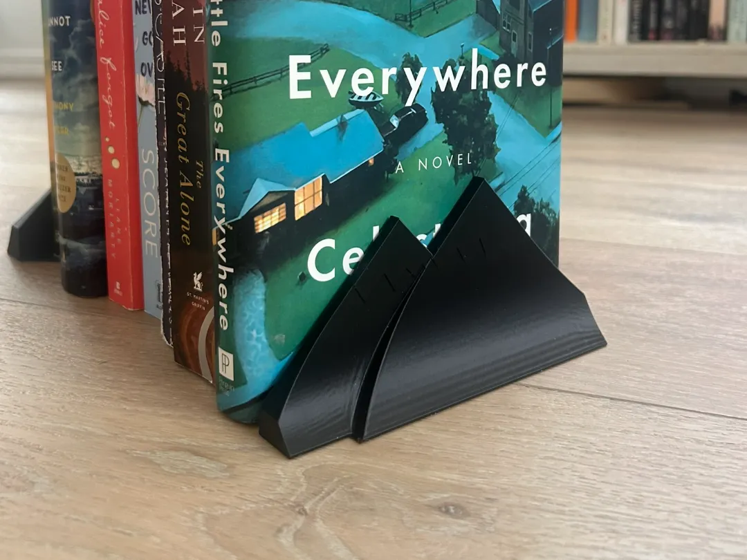 Simple Mountain Bookend - Free 3D Print Model - MakerWorld