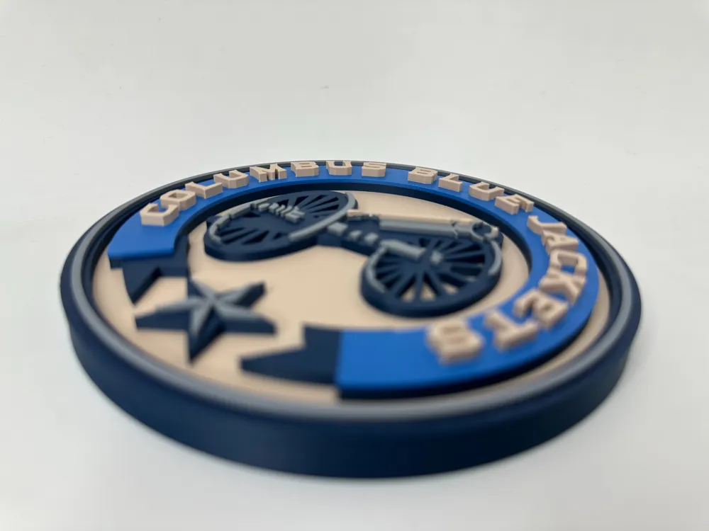 Columbus Blue Jackets Alternate Logo 2010 by ABeezy13 MakerWorld ...
