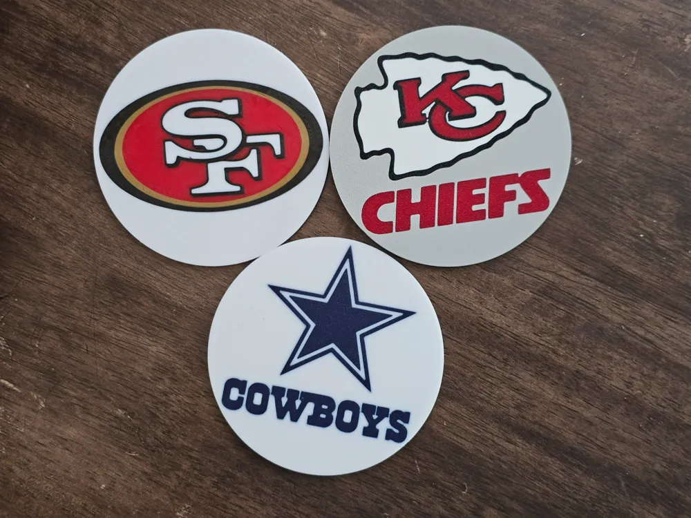 Detroit Lions Coaster by miker73 - MakerWorld