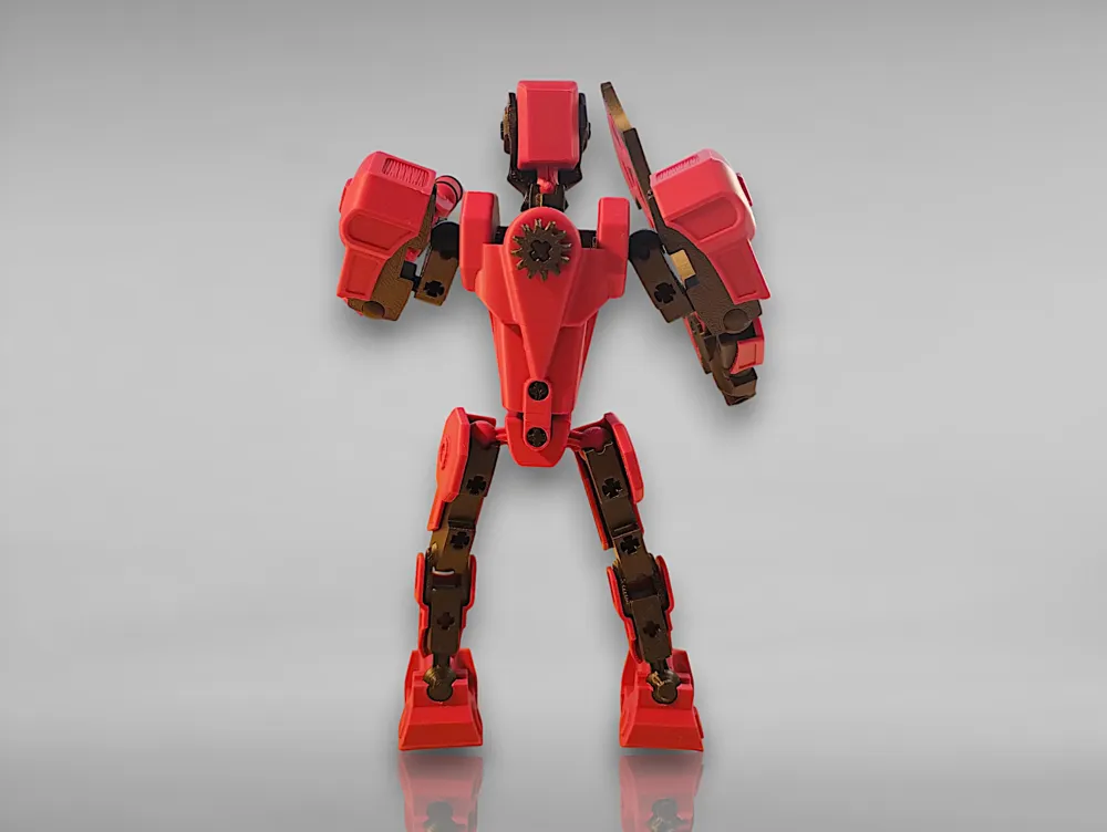 Inferno -Fully articulated robot/Bionicle inspired by E.Dibari ...