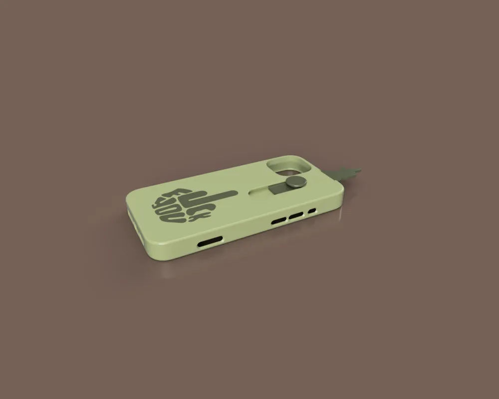 Iphone 13/14 case with a flippin finger function by AdditivInvent ...