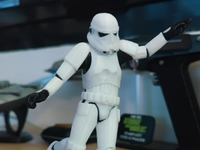 stormtrooper playing football - Free 3D Print Model - MakerWorld