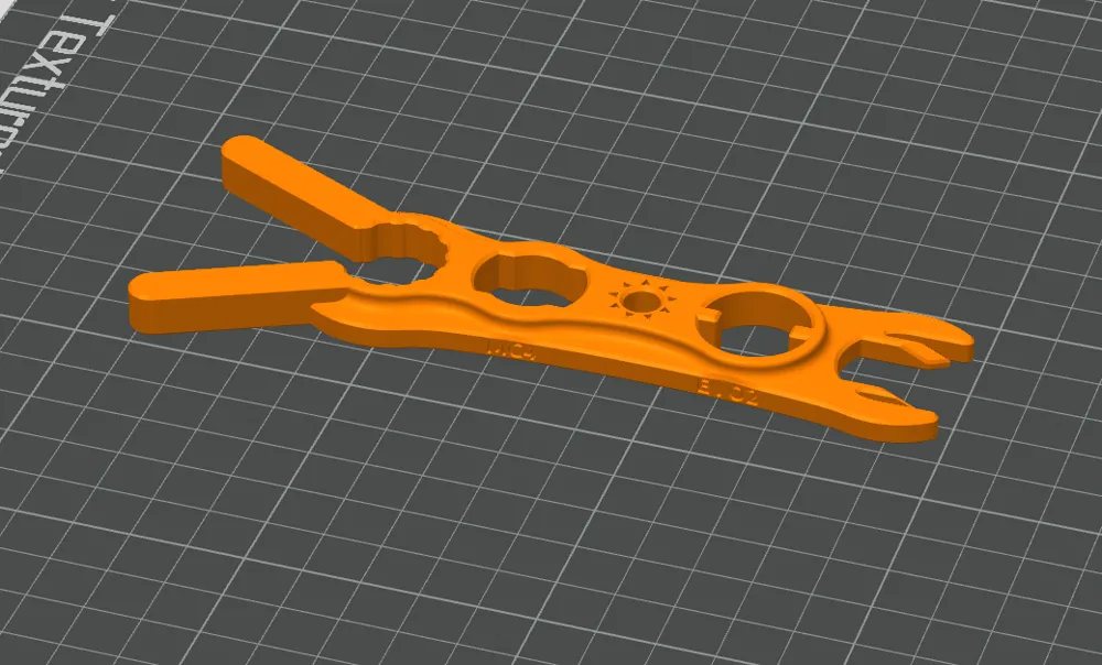 MC4 & EVO2 PV solar wrench with more grip Remixed by chrisax212 ...