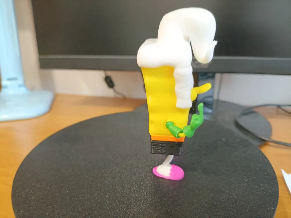 Sponge Bob aka Mermaid Man Articulated Toy by EasyMaker MakerWorld ...