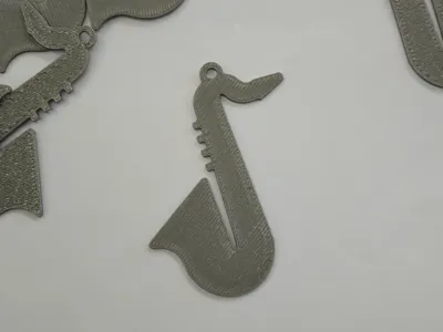 saxophone 3d print model download - MakerWorld