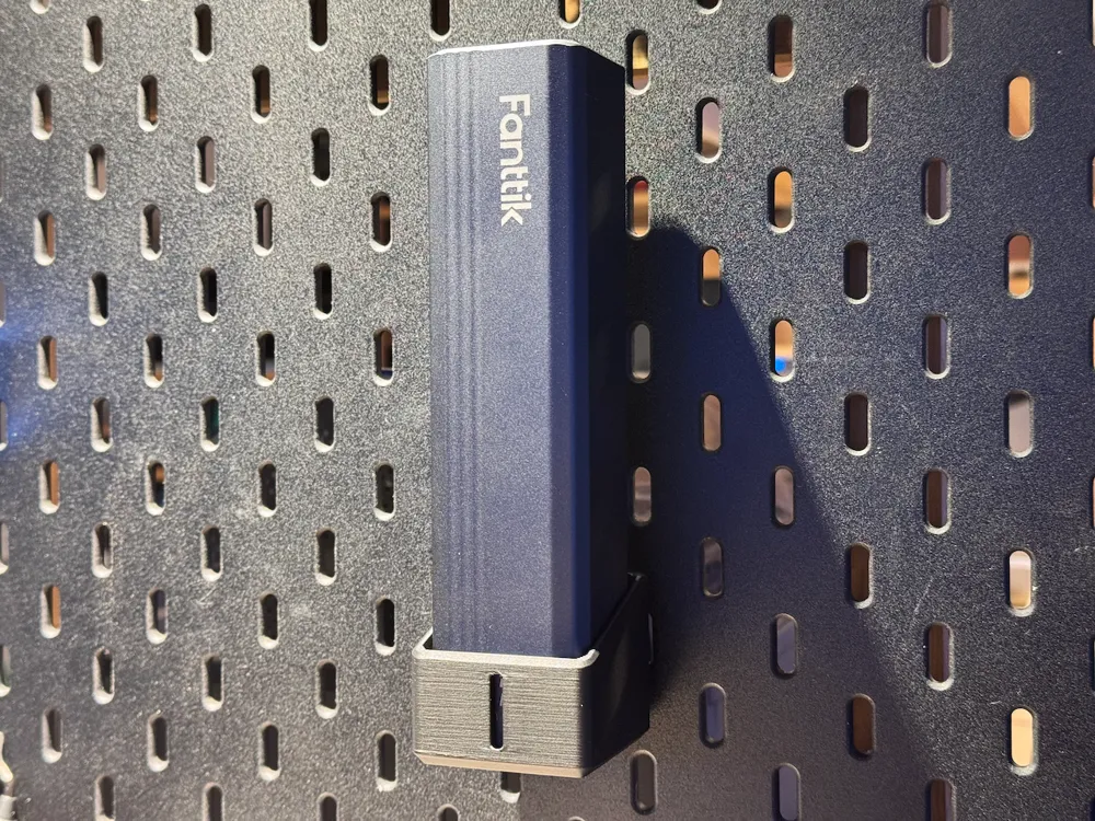Fanntik E1 Max PRO-Line holder for IKEA SKADIS by HX8 3D Design ...