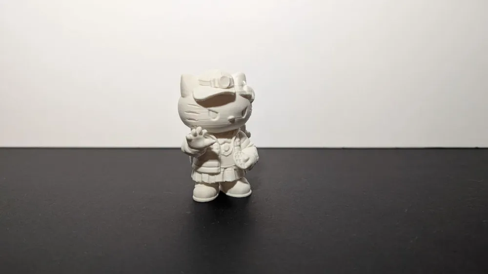 Hello Kitty in Stranger things style (11's outfit) - Free 3D Print ...