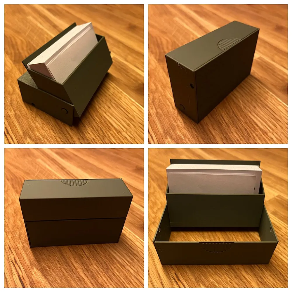 Business Card Box / Visitenkartenbox by mrsretronintendo - MakerWorld