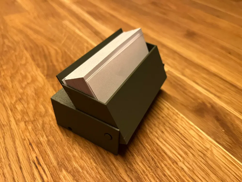 Business Card Box / Visitenkartenbox by mrsretronintendo - MakerWorld