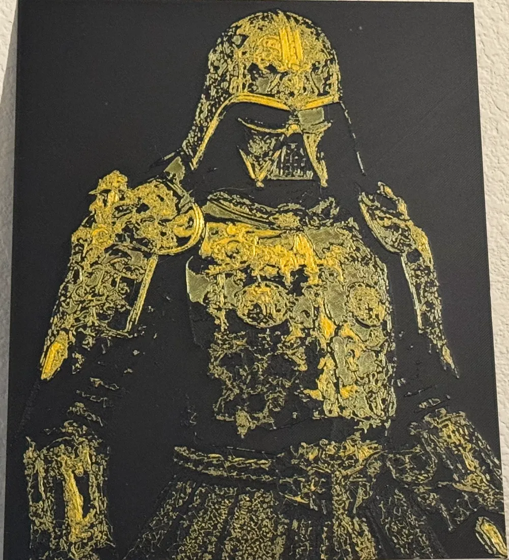 Samurai Vader HugeForge by Slick Art - MakerWorld