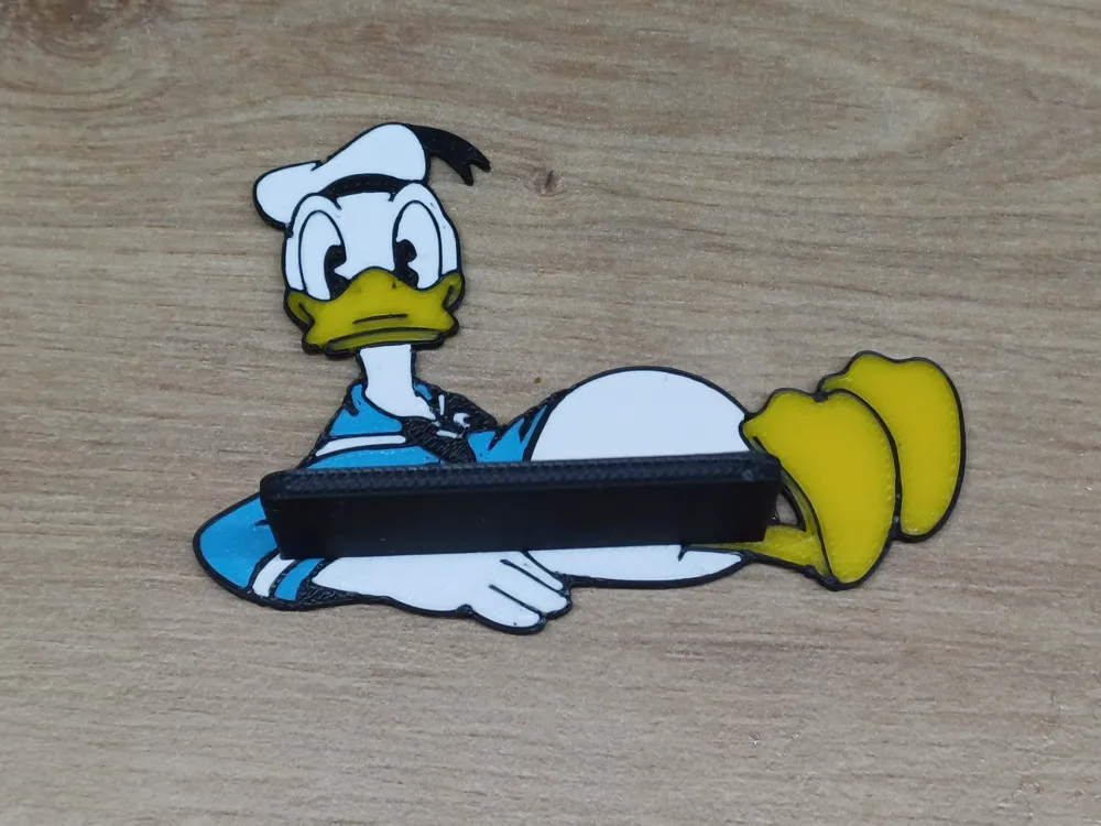 Donald Duck on monitor with stand by Kiron 21 - MakerWorld