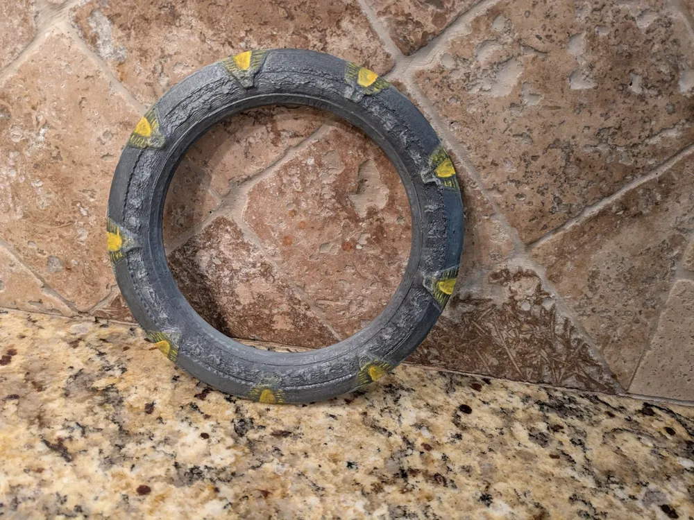 Stargate Fish Floating Feeding Ring - Aquarium - Free 3D Print Model ...