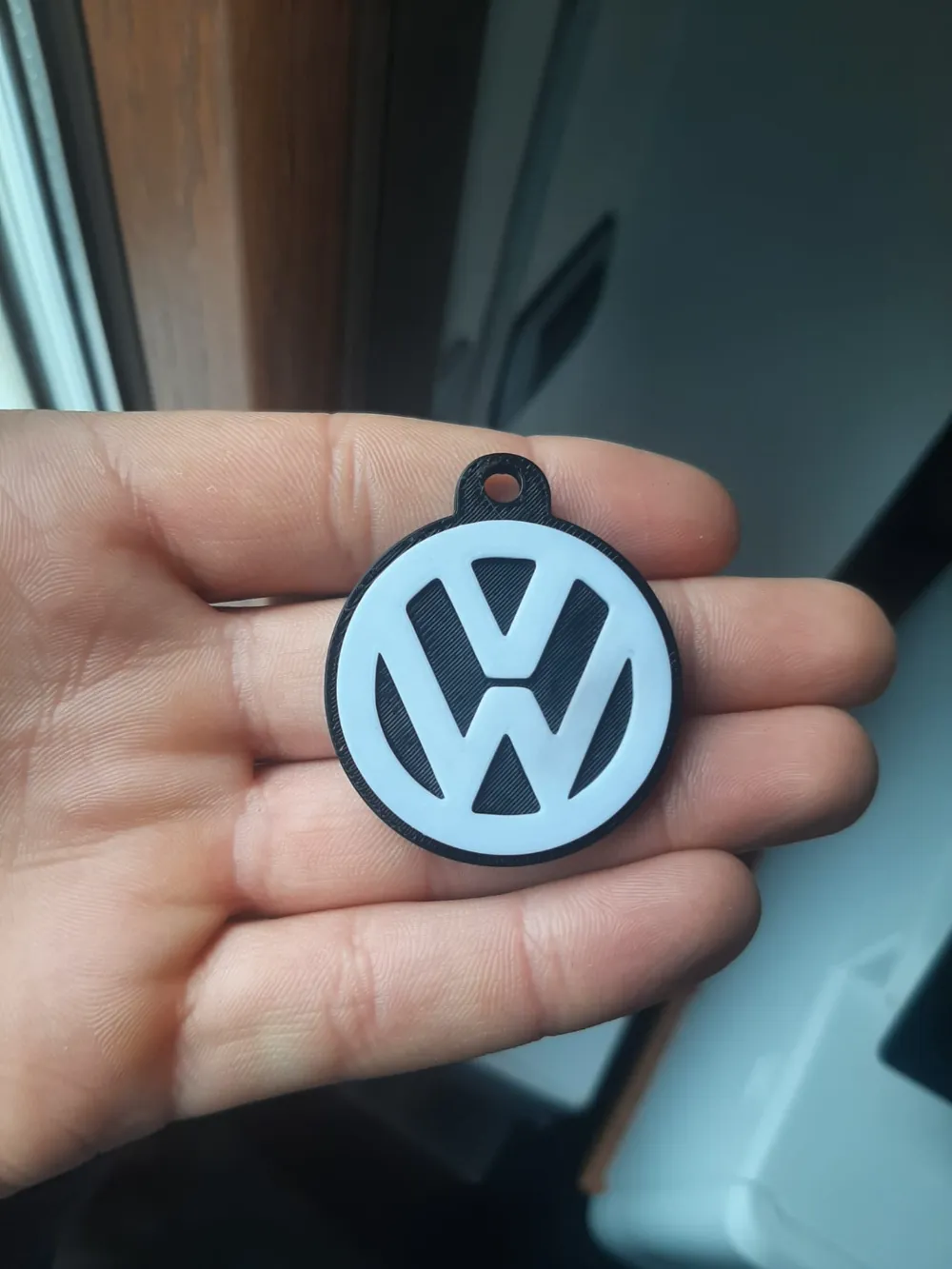 Volkswagen keychain - Free 3D Print Model - MakerWorld