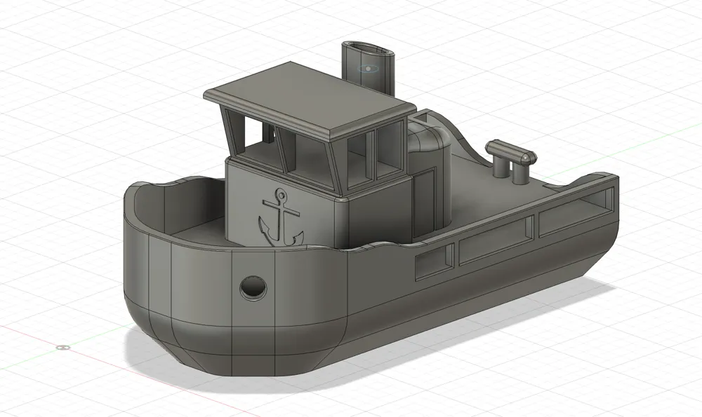 Detailed 3D boat - ship - Free 3D Print Model - MakerWorld