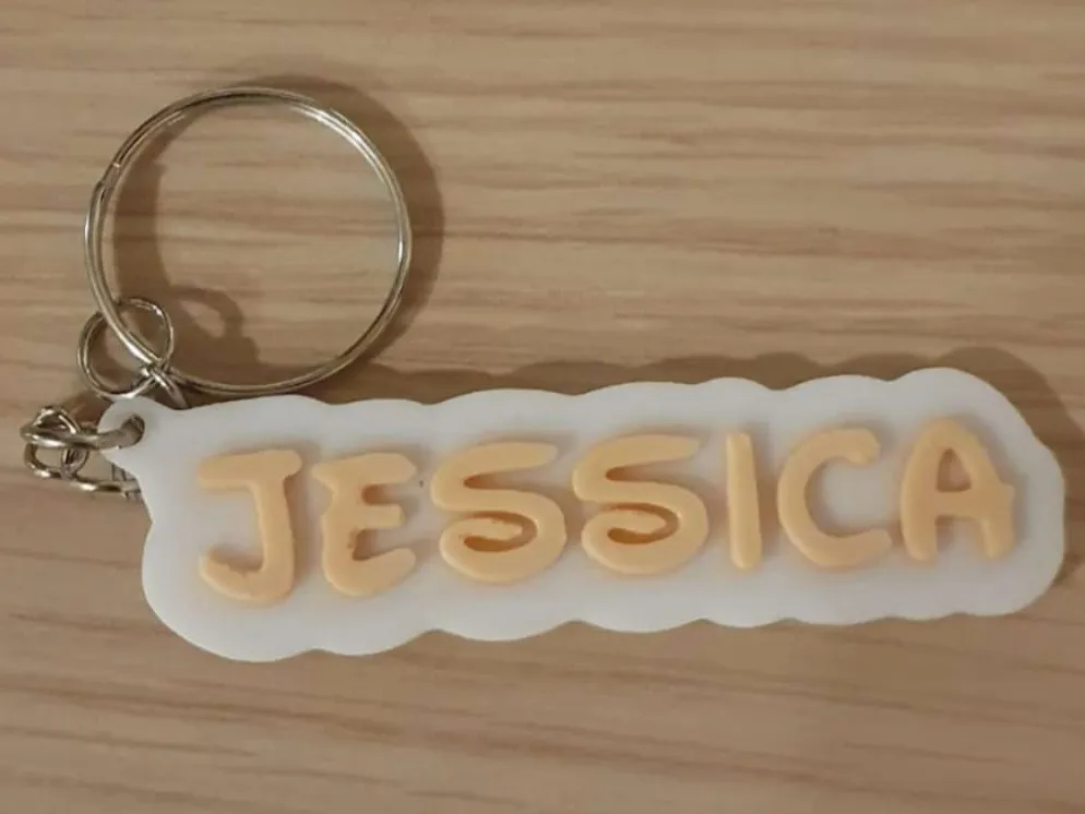 Jessica keychain by Tommy3D - MakerWorld
