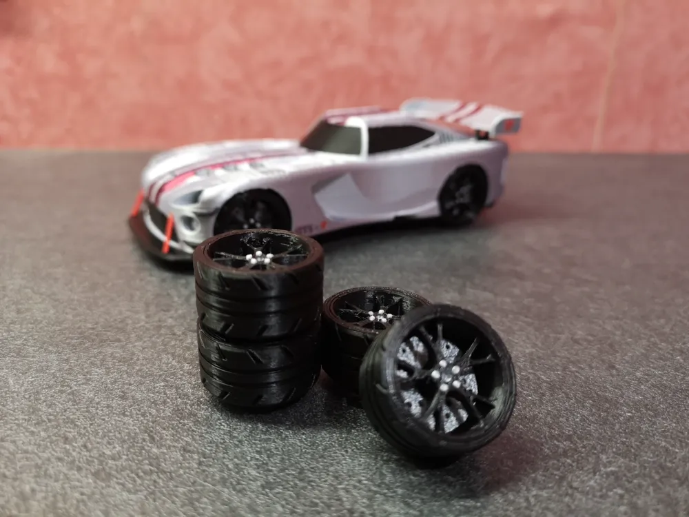 Dodge Viper GTS-R 2017 ACR edition - Free 3D Print Model - MakerWorld