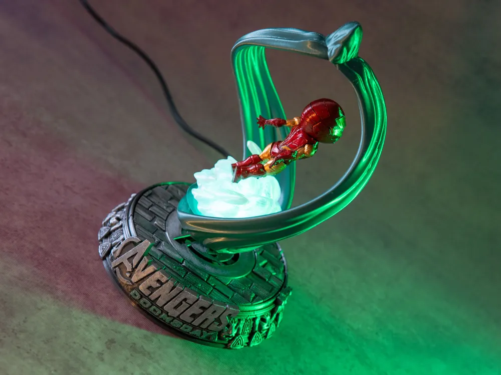 Mini Ironman x Dr. Doom Stand (Maglev) - Marvel by sarwtin MakerWorld ...