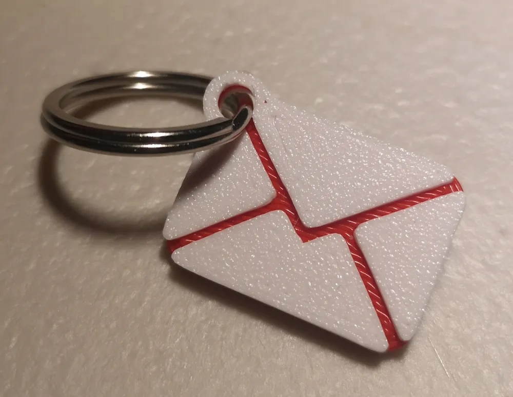 Mail Keychain by limepod - MakerWorld