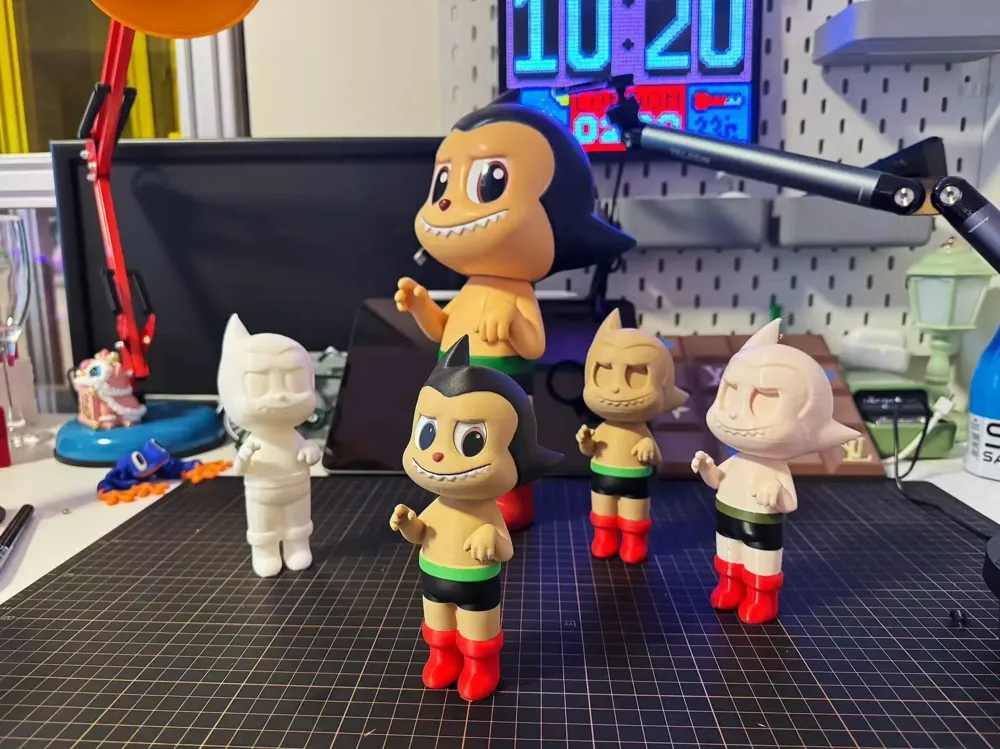 Astro Boy Labubu von Sharon Ji - MakerWorld