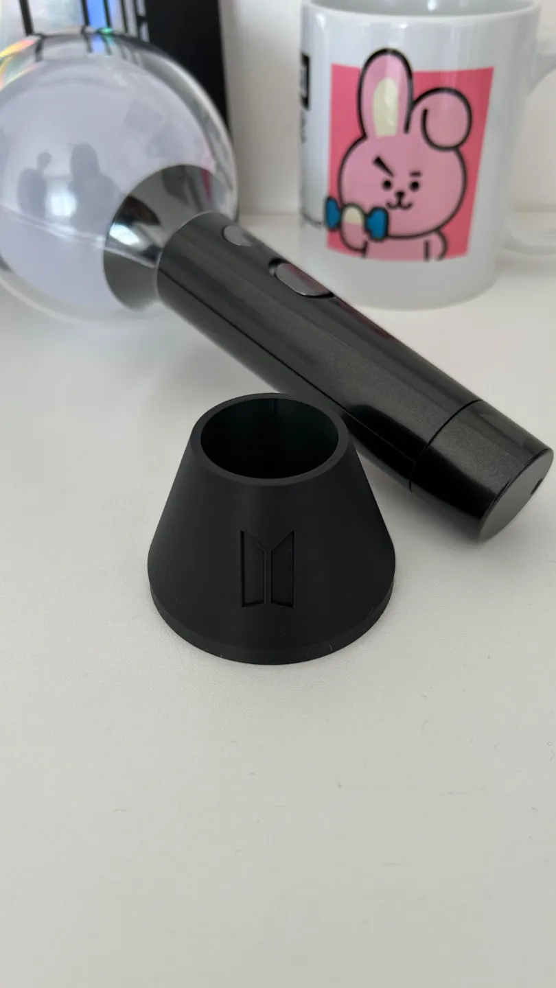 BTS lightstick stand - Free 3D Print Model - MakerWorld