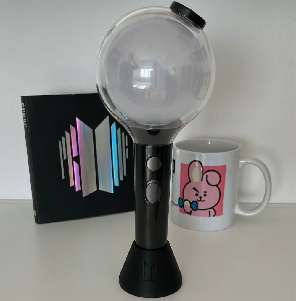 BTS lightstick stand - Free 3D Print Model - MakerWorld