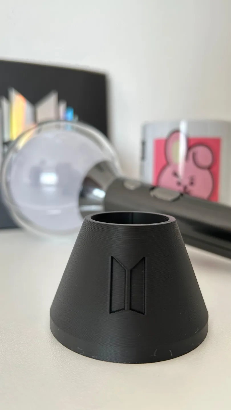 BTS lightstick stand - Free 3D Print Model - MakerWorld