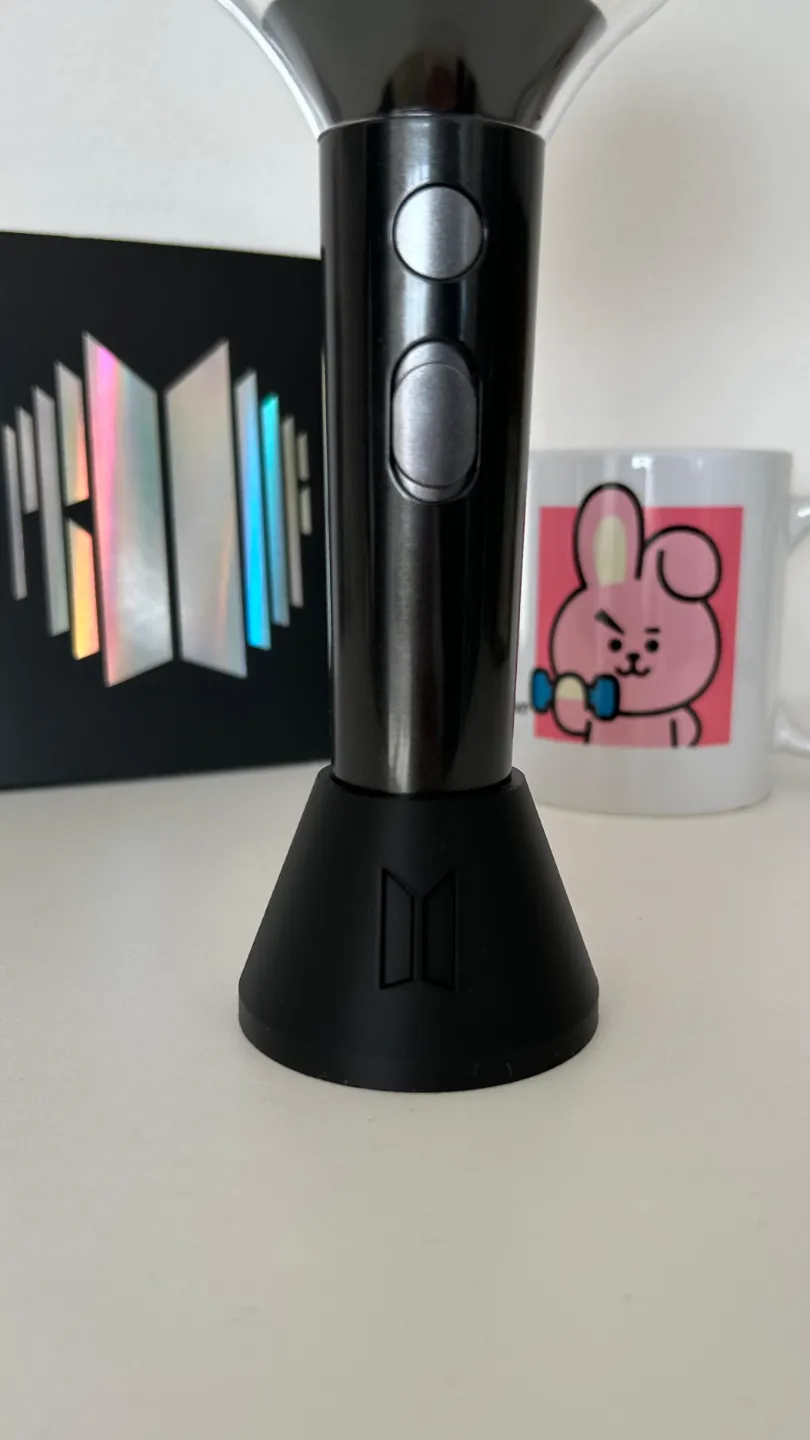 BTS lightstick stand - Free 3D Print Model - MakerWorld
