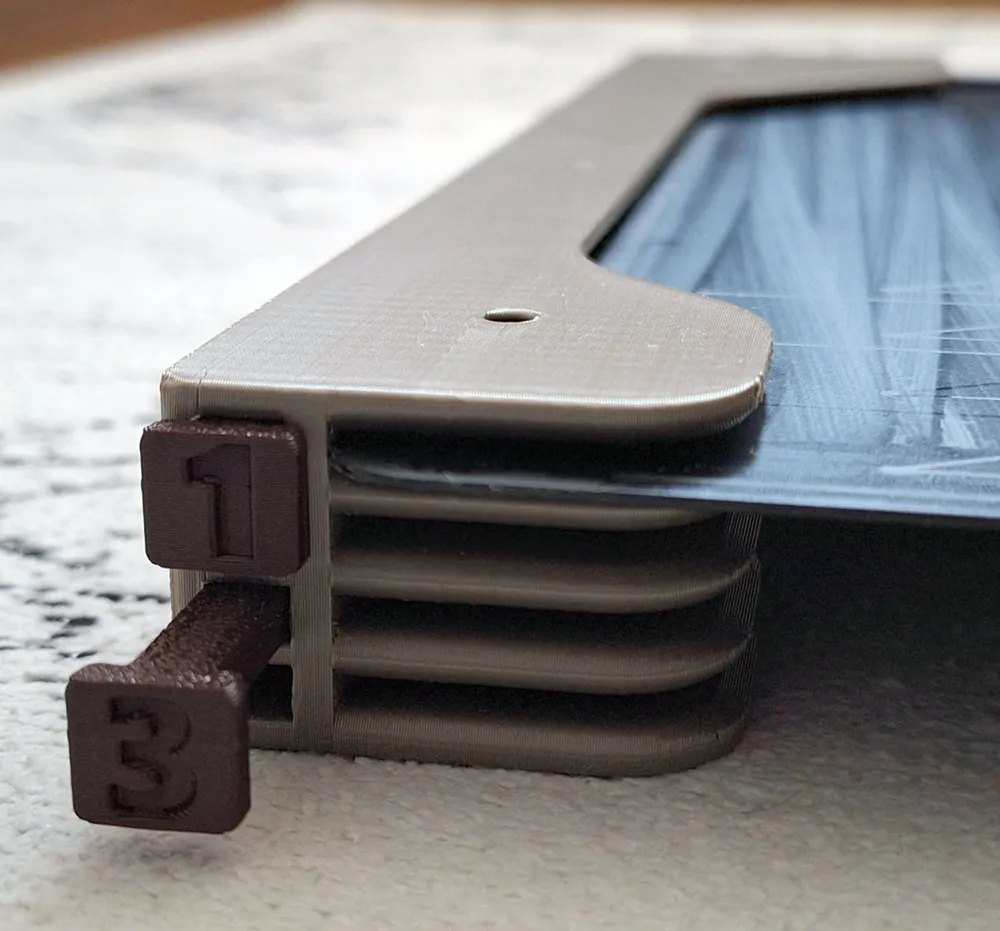 Bambu A1 Mini Build Plate holder with eject button - Free 3D Print ...