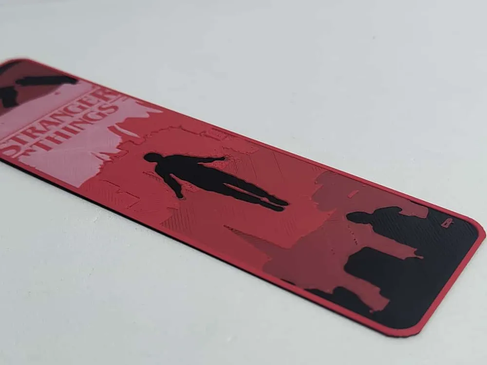 Stranger Things Bookmark Max Eddie Netflix series by Danz MakerWorld ...