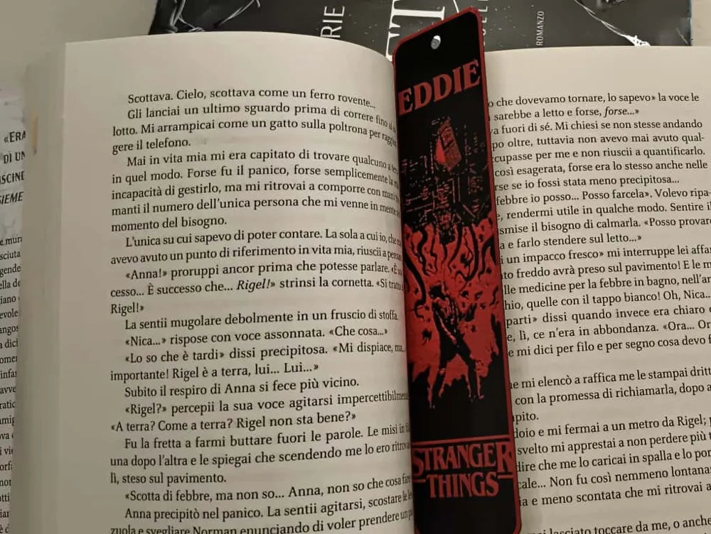 Stranger Things Bookmark Max Eddie Netflix series - Free 3D Print Model ...