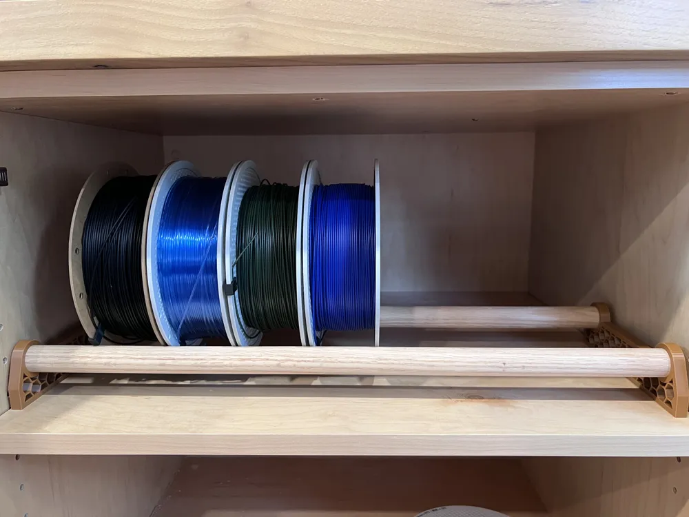 Filament Rack Stand by GargantuChetMakerWorld: Download Free 3D Models